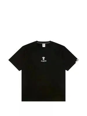 AAPE BY *A BATHING APE Moonface Logo-print T-shirt