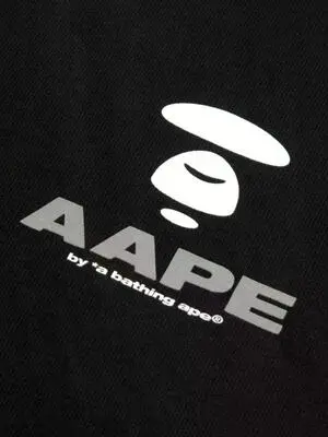 AAPE BY *A BATHING APE Moonface Logo-print T-shirt