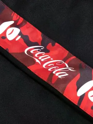 AAPE BY *A BATHING APE X Coca-cola Moonface-patch Camouflage-tape Track Pants