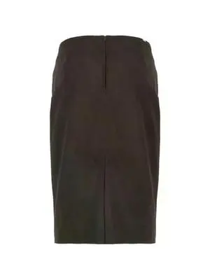 CASTELL Rear-zip-fastening Pencil Midi Skirt