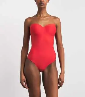 Wolford Mat De Luxe Form Swimsuit - Red