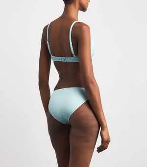 Wolford Textured Triangle Bikini Top