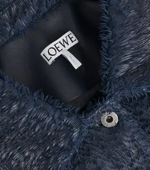 Loewe Lamb Leather Fringe Jacket