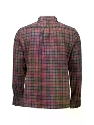 Gant Check-pattern Flannel Shirt - Brown