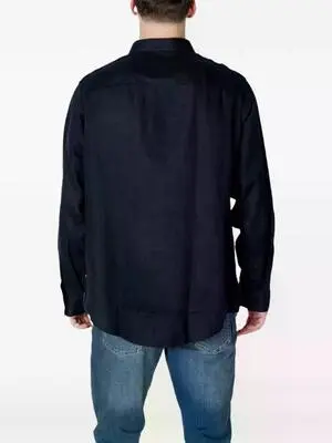 Armani Exchange Buttoned Shirt - Blue