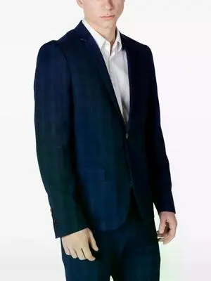 ANTONY MORATO Check-pattern Notched-lapel Blazer