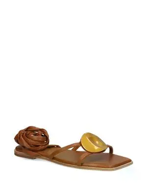 VIC MATIE Embellished Tie-fastening Sandals