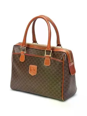 Celine Leather-trim Tote Bag