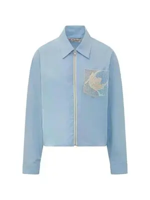 Marni Lace-detail Pocket Shirt