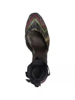Missoni Sequin-embellished Wedge Espadrilles
