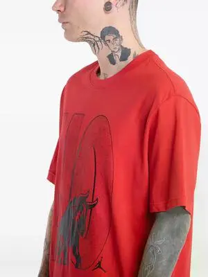JORDAN Brooklyn Graphic-print T-shirt - Red