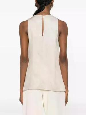Peserico Geometric-print Blouse