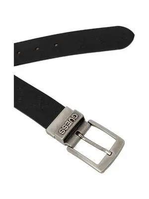Guess Logo-embossed Buckle Belt