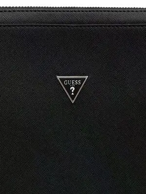 Guess Logo-plaque Documents Bag