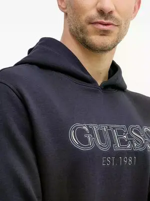 Guess Logo-embroidered Hoodie