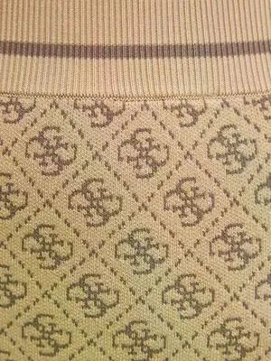 Guess Monogram Pattern Knitted Skirt - Neutrals