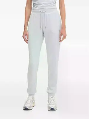 Guess Rhinestone Logo Track Pants - Blue