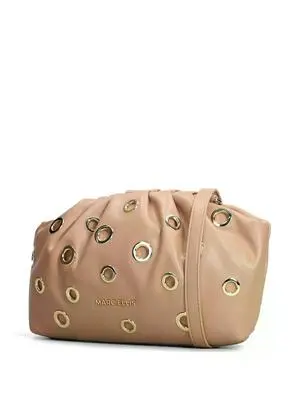 MARC ELLIS Daphne Studs Eyelet-embellished Shoulder Bag
