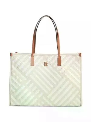 Tommy Hilfiger Gold Tone Totes