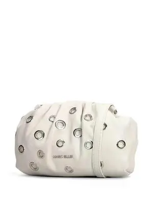 MARC ELLIS Daphne Embellished Clutch Bag - White