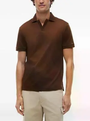 Tommy Hilfiger Regular-fit Ribbed-trim Cotton Polo Shirt