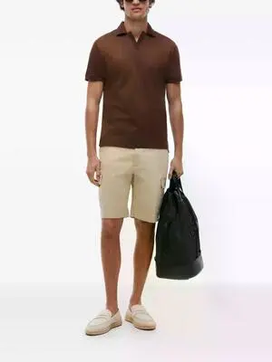 Tommy Hilfiger Regular-fit Ribbed-trim Cotton Polo Shirt