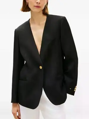Tommy Hilfiger Linen-blend Single-breasted Blazer