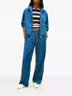 Tommy Hilfiger Drawstring-fastening Wide Leg Jeans