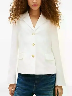 Tommy Hilfiger Slim-fit Single-breasted Blazer - White