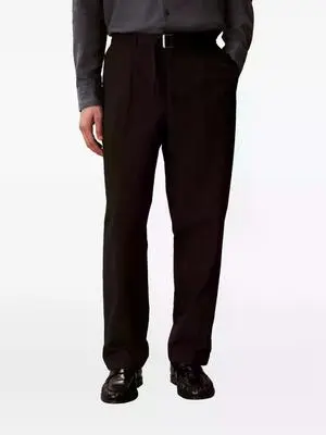 Calvin Klein Pleat-detail Trousers - Brown