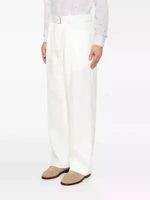 Tagliatore Belted Pleated Trousers