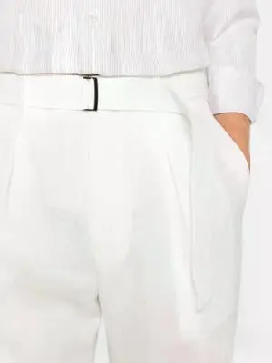 Tagliatore Belted Pleated Trousers