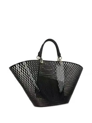 TOM FORD Patent-leather Cut-out Tote Bag