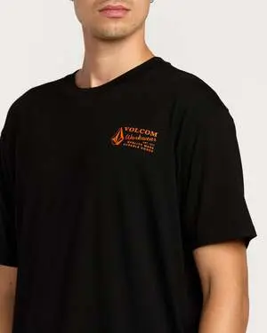 Volcom Workwear Short Sleeve Tee - Black