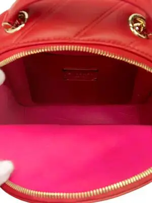 BVLGARI 2010-2025 Leather Serpenti Cabochon Backpack
