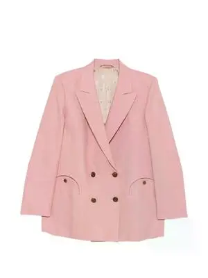 BLAZÉ MILANO Double-breasted Blazer - Pink
