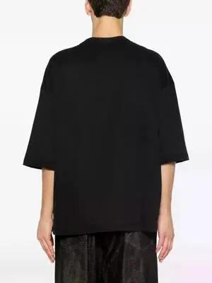 Comme Des Garçons Oversized Logo-tag T-shirt
