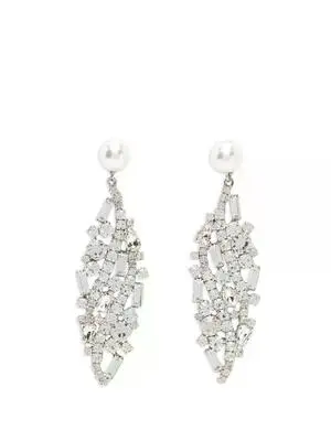 Magda Butrym Crystal-embellished Earrings - Silver