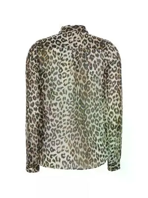 JUCCA Leopard Print Shirt