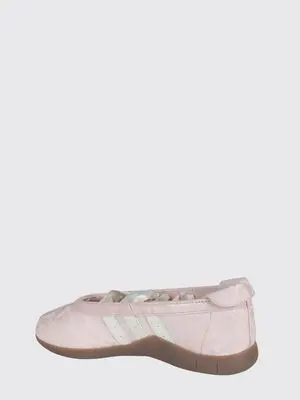 ADIDAS ORIGINALS X Liberty London Taekwondo Mei Jacquard Satin And Leather Ballerina Flats