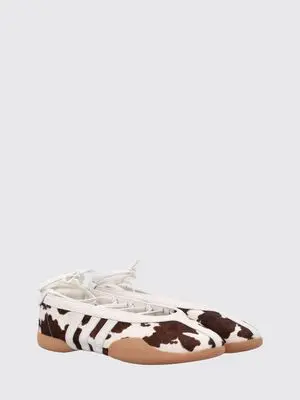 ADIDAS ORIGINALS Cow Print Pony Hair Ballerina Flats