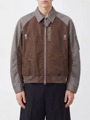 Sacai Oversized Cotton Bomber Jacket - Grey