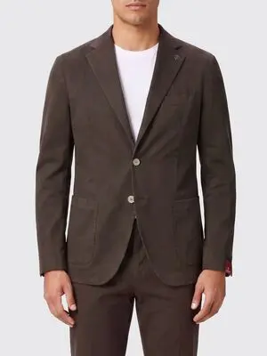 SANTANIELLO Santaniello Blue Blazer Jacket Dark