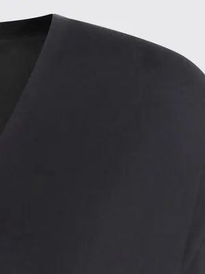 THOM KROM Modal And Silk Blend V-neck Top
