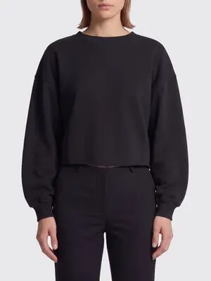 THOM KROM Cotton Crewneck Sweatshirt - Black