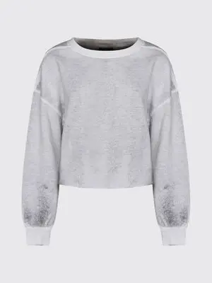 THOM KROM Cotton Crewneck Sweatshirt - Grey