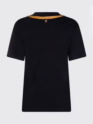 Roberto Cavalli Embellished Snake T-shirt