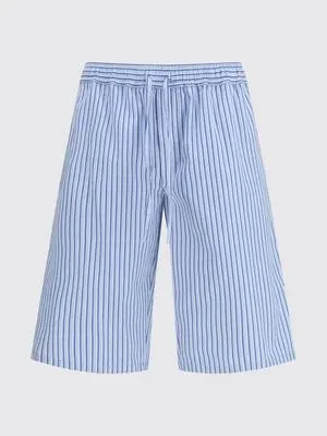 Dolce & Gabbana Cotton And Silk Blend Shorts