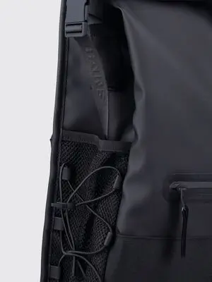 Rains Rolltop Backpack - Black