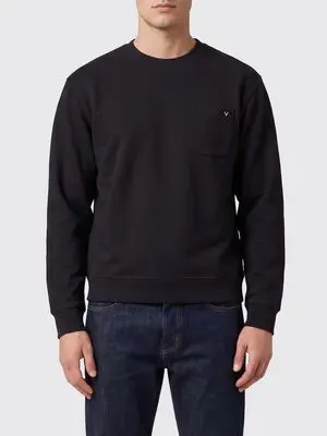 Valentino Garavani Vlogo Cotton Blend Crewneck Sweatshirt - Black
